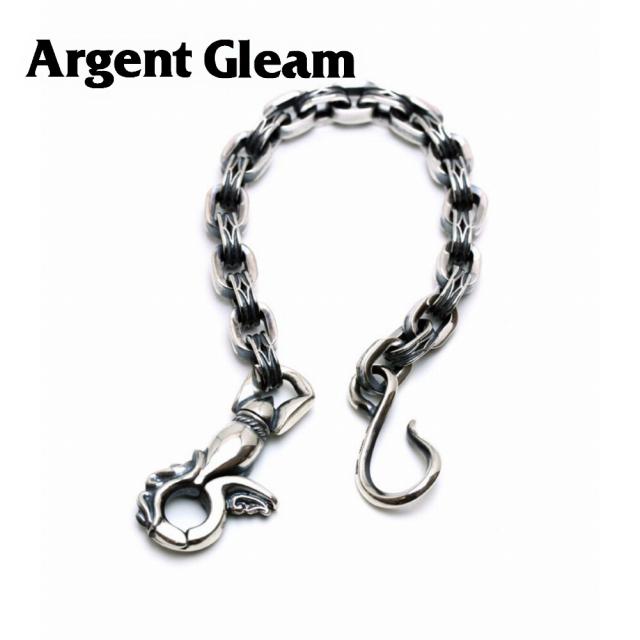 ArgentGleam アージェントグリーム シルバー925 ウォレットチェーン ORPHAN CLIP WALLETCHAIN AC-262 ブランド ARGENT GLEAM リップ カラビナ