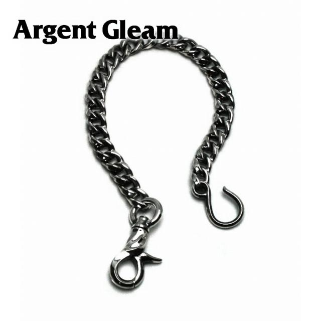 ArgentGleam アージェントグリーム シルバー925 ウォレットチェーン Stream WalletChain AC-294 ブランド ARGENT GLEAM ボリューム コントラスト