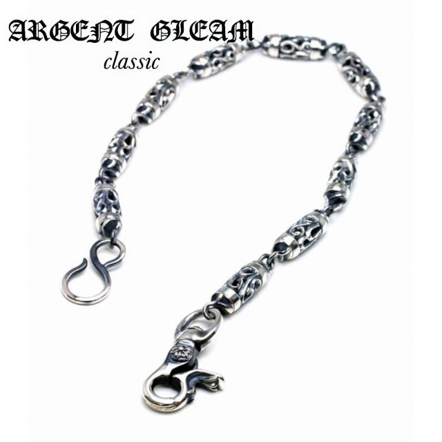 ArgentGleam Classic アージェントグリームクラシック シルバー925 ウォレットチェーン Roller Walletchain AGC-001 ブランド ARGENT GLEAM クロス