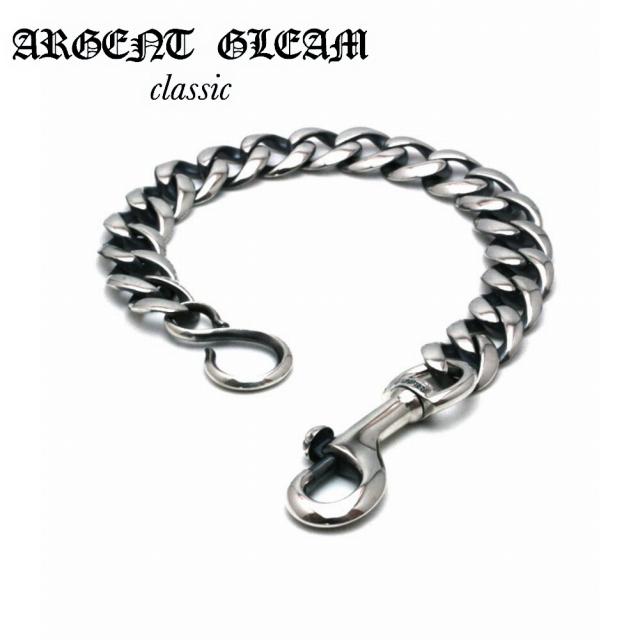 ArgentGleam Classic アージェントグリームクラシック シルバー925 ウォレットチェーン Wide TYPE2 Trigger AGC-187 ブランド ARGENT GLEAM