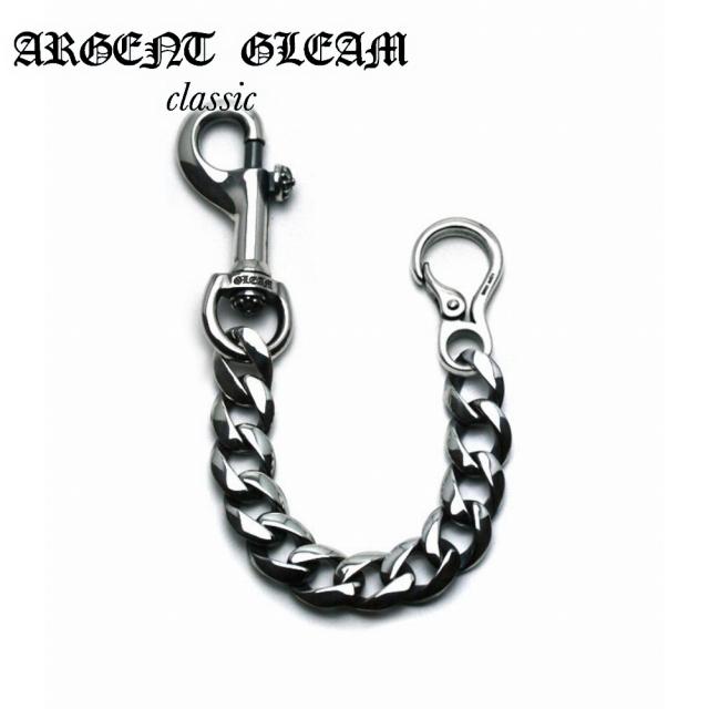 ArgentGleam Classic アージェントグリームクラシック シルバー925 ウォレットチェーン VeryShort Trigger & Medium AGC-194 ブランド ARGENT GLEAM