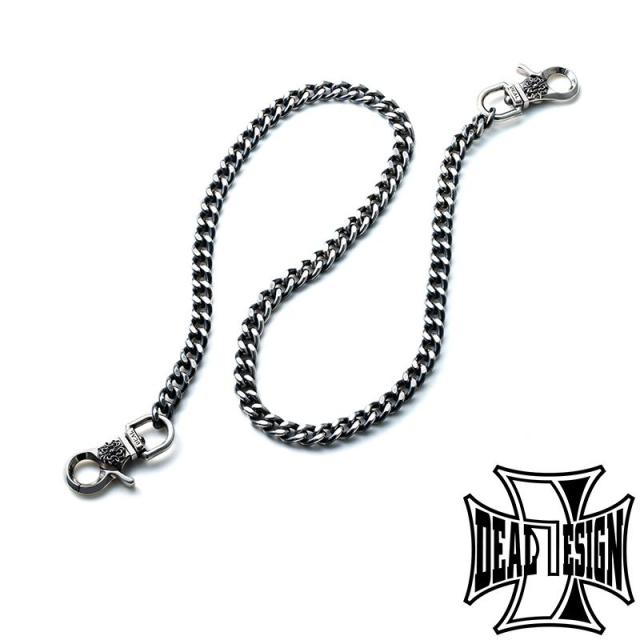 DEAL DESIGN ディールデザイン ミディアムクリップウォレットチェーン 1200 ウォレットチェーン 財布チェーン シルバー925 メンズ チェーン ミディ