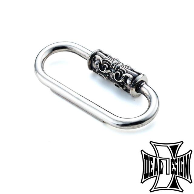 DEAL DESIGN ディールデザイン スクリューカラビナ カラビナ グッズ ギミック カラビナ ロック 彫刻 スクリュー ローラー