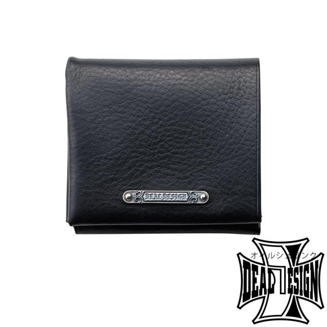 DEAL DESIGN ディールデザイン ラウンドフォールドウォレット 財布 ウォレット 牛革 ラウンド ふっくら オイル エッジ 立体的 コンパクト ウォレット