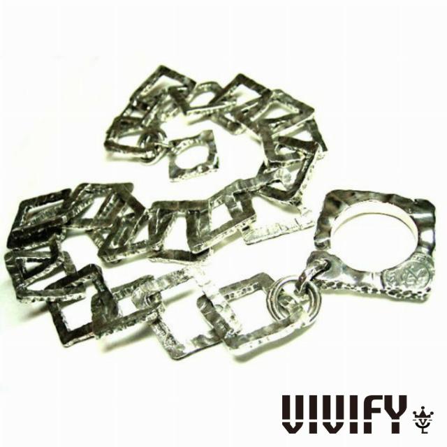 VIVIFY ビビファイ アクセサリー ウォレットチェーン キーチェーン シルバー ダイアモンド 菱形 WALLET CHAIN