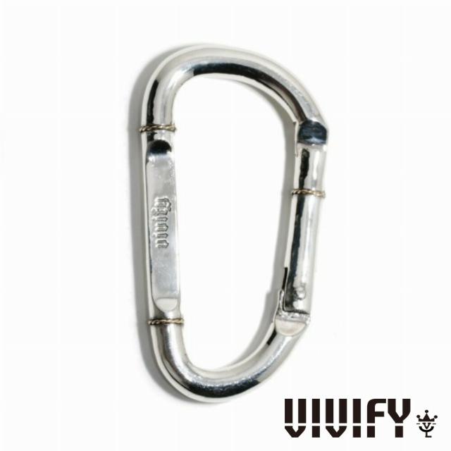 VIVIFY ビビファイ アクセサリー ウォレットチェーン キーチェーン カラビナ シルバー K18Gold Rope Inlay karabiner