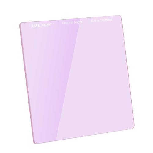 光害カットフィルター 角型フィルター 光学ガラス 撥水 防汚 傷付き防止 100*100*2mm KF Concept メーカー直営店