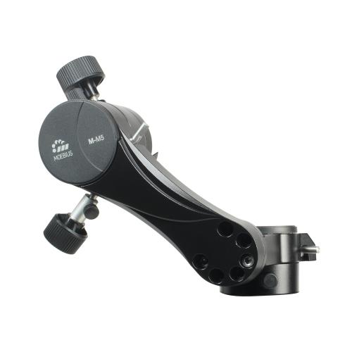 Kenko × BORG 天体望遠鏡アクセサリー MOEBIUS M-M5 経緯台 フリーストップ式 全周微動ハンドル装備 簡単操作 耐荷重5kg 45mm幅アリ溝対応 602935