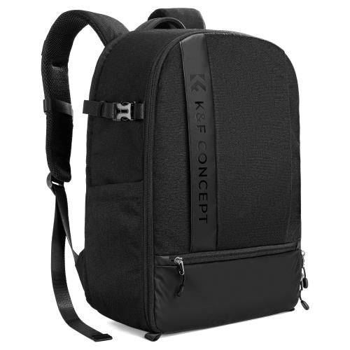 KF Concept カメラリュック 一眼レフ カメラバッグ 防水 大容量 三脚 15.6インチpc収納可 レインカバー付 多機能 夜行安全保護 バックパック メーカー直営店