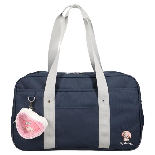 サンリオ ポリ ハート ポーチ 付 スクール ボストン バッグ (マイメロ)