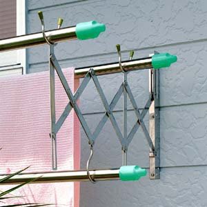 MORY ステンレスベランダ竿受けアーム 伸縮式 SE-01