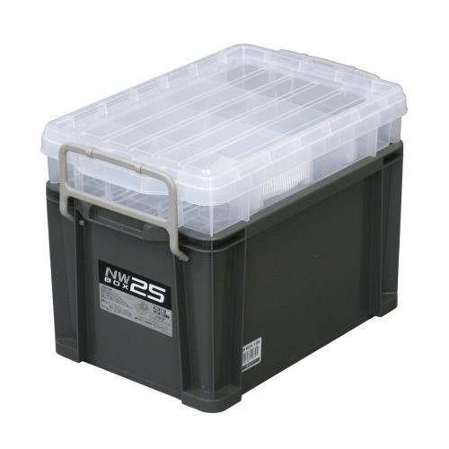 JEJアステージ NWボックス #25 グレー 防災 W約29.5×D約44.3×H約32.3cmの通販はau PAY マーケット - AILショップ | au PAY マーケット－通販サイト