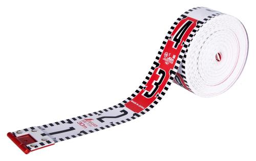 シンワ測定(Shinwa Sokutei) ロッドテープ ガラス繊維製 30ｍ巾60？ クリアパック JIS 77241