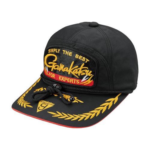 がまかつ(Gamakatsu) ワッペンキャップ(がま鮎) GM9118 ブラック L