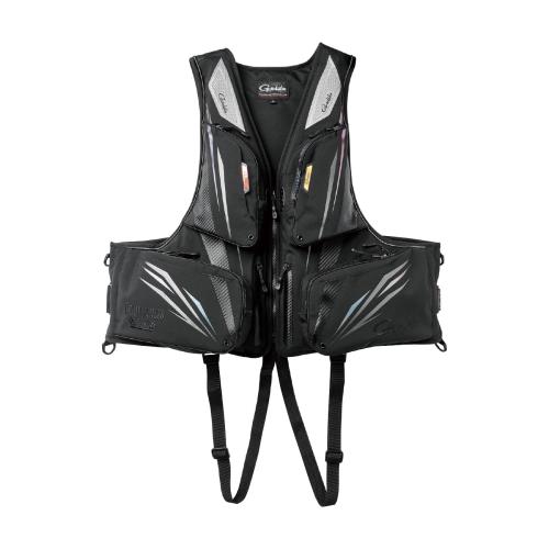 がまかつ(Gamakatsu) アルテマシールドプロ フローティングベスト ブラック/ブラック M GM6005