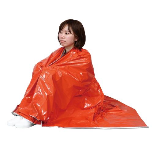 アーテック(Artec) 防災用品 災害備蓄 静音防寒シート(オレンジ)(30個組) オレンジ 130×210cm 35671