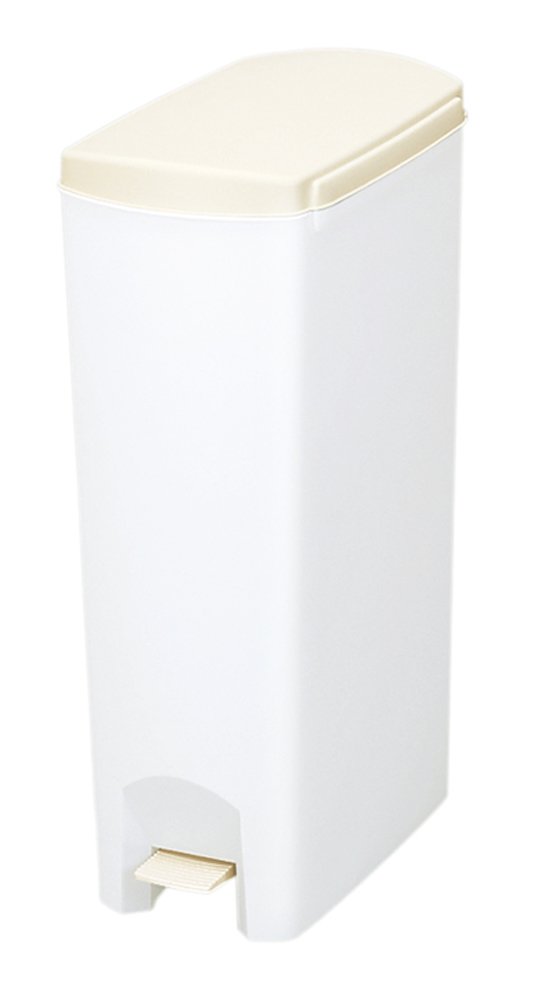 新輝合成(Shinki Gosei) トンボ セパ ゴミ箱 超スリム 抗菌 軽いペダルでサッと開く 26リットル ホワイト 幅22×奥行38×高さ54.5cm 蓋付き 日本製の通販はau ...