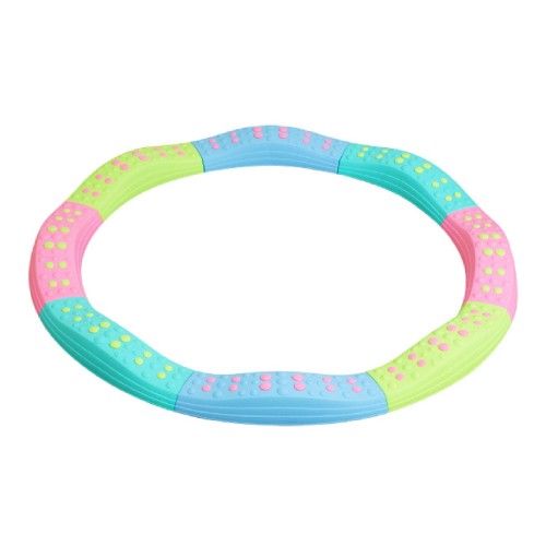 sac taske 平均台 バランスストーン 体幹 バランスゲーム 室内遊び 屋内 子供 幼児 遊具 (パステルカラー)