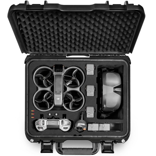 Lekufee 防水ハードキャリングケース DJI Avata 2 ドローン、Fly More Combo、Goggles N3 / 3 / Integra、RC Motion 3 / 2、FPV リモートコントローラー 3 / 2、その他のアクセサリー用（ケースのみ）