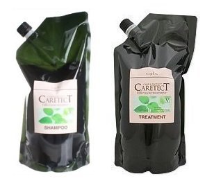 ナプラ ケアテクトHB カラーシャンプーV ハリ・コシ タイプ 1200ml 詰替え ＆ カラートリートメントV ハリ・コシ タイプ 1200g 詰替え用 セット