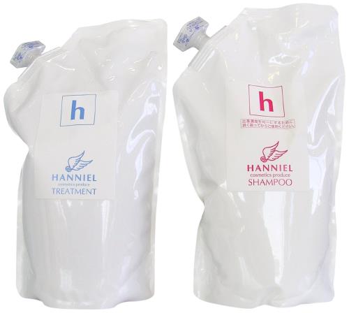 ハニエル ディフェンダー シャンプー800ml詰替え+トリートメント 800ml詰替え