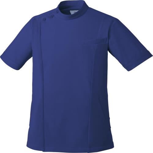 [ミズノ] 兼用ケーシージャケット ケーシージャケット シンプル 兼用 吸汗速乾 [制菌/制電/透防止] 制服 医療 介護 白衣 メディカル リハビリ 歯科 整体院 整骨院 鍼灸院 全8サイズ 全3色 MZ0069 メンズ C-5 ネイビー M