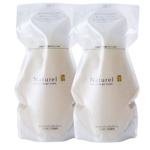 ナチュレルSPゲルクリームPLUS エコツインセット（詰替用550g×2個）