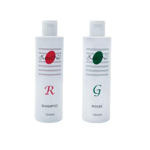 ジザニアシャンプーR＋ジザニアリンスG（スーパートリートメント）セット ノンシリコン完全無添加シャンプーセット