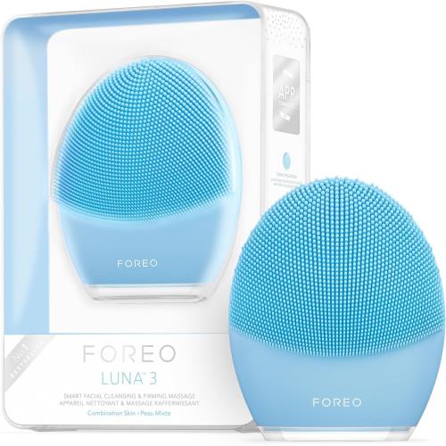 FOREO LUNA 3 for コンビネーションスキン 混合肌用 スマートクレンジングデバイス 電動洗顔ブラシ シリコーン製 エイジングケア※