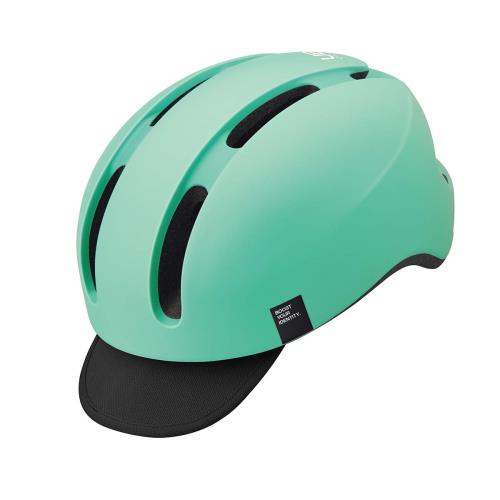 OGK KABUTO(オージーケーカブト) 自転車 ヘルメット キャンバスアーバン M/L (57-59?) マットターコイズ JCF推奨