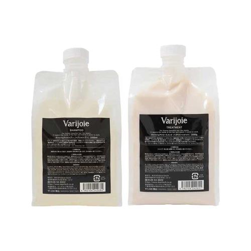 Varijoie(ヴァジョリア) シャンプー1000ml・トリートメント1000gセット 詰め替え用