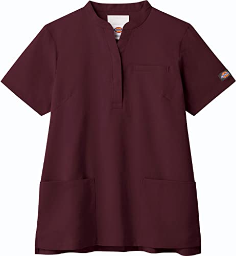 [ディッキーズ] 医療用スクラブ 7089SC レディース D.ボルドー