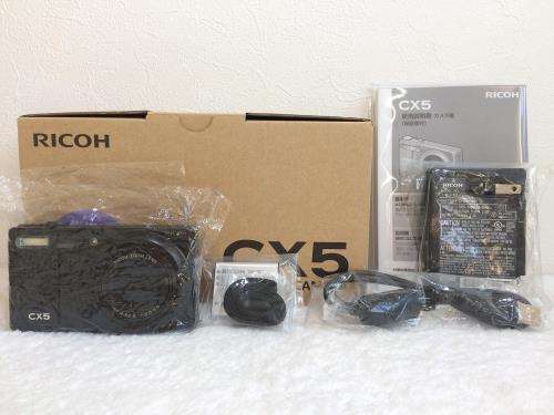 RICOH ハイブリッドAFシステム搭載 光学10.7倍ズーム CX5 ブラック CX5BK