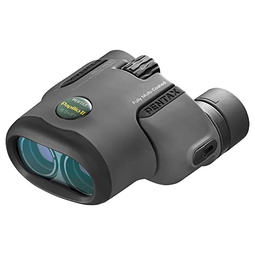 PENTAX 双眼鏡 PAPILIOII6.5×21 最短50cmでピントが合う単眼鏡としても使える2way双眼鏡 美術館 フルマルチコーティング 高級プリズムBak4搭載 (6.5倍) メーカー保証1年 ペンタックス 62001