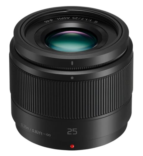 パナソニック(Panasonic) 単焦点レンズ マイクロフォーサーズ用 ルミックス G 25mm/ F1.7 ASPH. ブラック H-H025-K