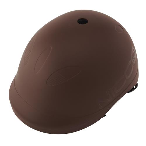 クミカ工業 Nicco ヘルメット ビートル/KM001L/キッズ用/52-56cm/CE/日本製/ハードシェル マットブラウン