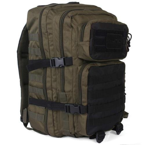 MIL-TEC バックパック US Assault Pack モールシステム 大 36L - RANGER GREEN/BLACK