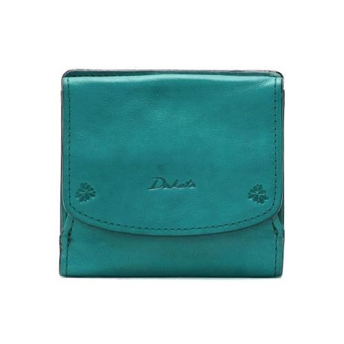 [ダコタ] 二つ折り財布 本革 レディース ブルー DA-36123-65