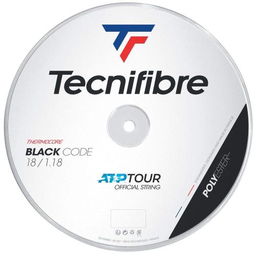 テクニファイバー Tecnifibre テニスガット・ストリング BLACK CODE 1.18mm 200mロール TFR410