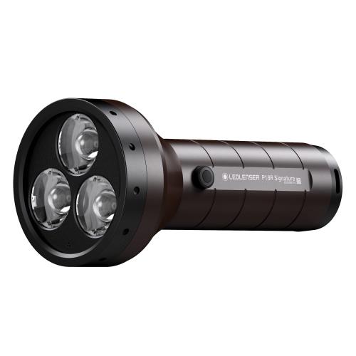 Ledlenser(レッドレンザー) P18R Signature LEDフラッシュライト USB充電式 [日本正規品] Espresso brown 小