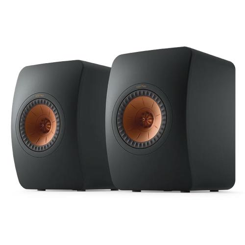 KEF LS50  - HiFi スピーカー/ブラック Black/MAT搭載・12世代 Uni-Q ドライバーユニット搭載