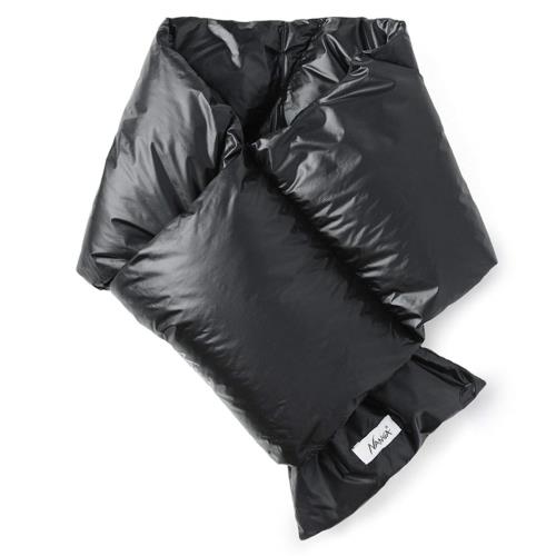 [ナンガ] トレッキング アクセサリー PORTABLE LIGHT DOWN MUFFLER(UNISEX) NA22433C30 ブラック フリーサイズ