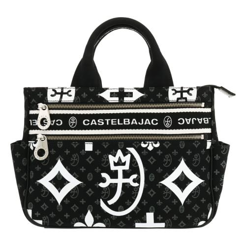 [カステルバジャック] トートバッグ ラウンドバッグ ニース メンズ 038511 10 ブラック