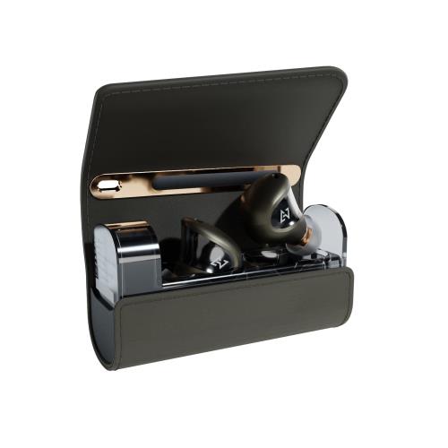 AVIOT TE-J1 ノイズキャンセリング イヤホン ハイレゾ対応 ワイヤレスイヤホン LDAC対応 BAドライバー搭載 マルチポイント アドバンスド・ハイブリッドドライバー構成 最大28時間 長時間再生 ハイブリッドアクティブノイズキャンセリング IPX4防水 (カーキ)