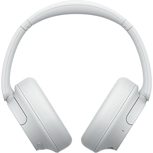 ソニー(SONY) ワイヤレスノイズキャンセリングヘッドホン WH-CH720N: ノイズキャンセリング搭載/Bluetooth対応/軽量設計 約192g/高性能マイク搭載/外音取り込み搭載/360Reality Audio対応/ホワイト WH-CH720N W 小
