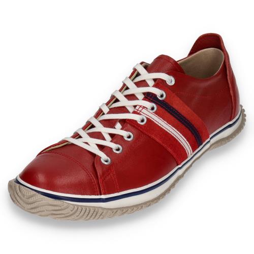 [スピングル] SP-198 レッド Lサイズ(26.5cm) スニーカー メンズ レディース