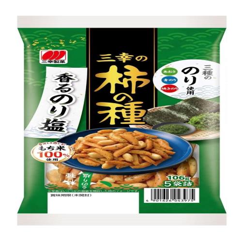 三幸製菓 三幸の柿の種 香るのり塩味 106g×12袋の通販はau PAY マーケット - TSURUストアー au PAY マーケット店 | au PAY マーケット－通販サイト