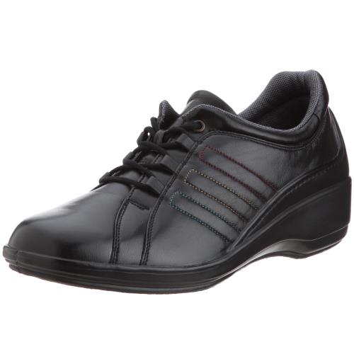 [ボンステップ] ウォーキングシューズ 7008 レディース クロ 22.5 3E