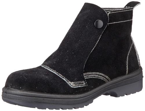 [ドンケル] ラバー2層底安全靴 編上 耐滑 耐熱 R2-72 メンズ ブラック 26.5 cm 3E