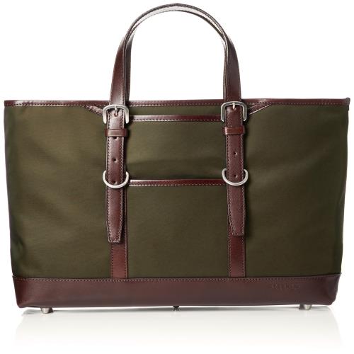 [エバウィン] トートバッグ 日本製 イタリア産ナイロン カーキ